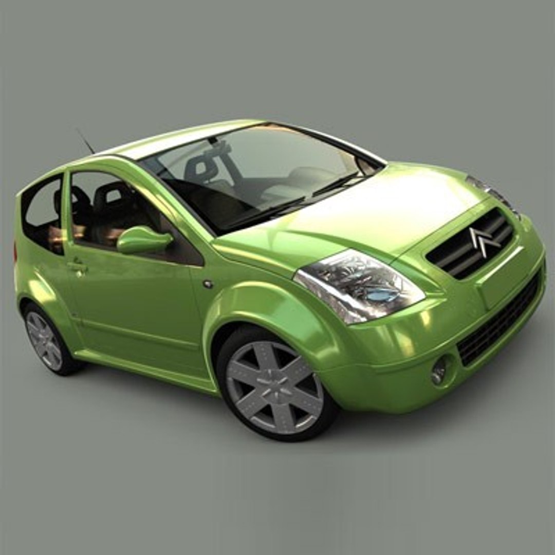3d Model Citroen C2