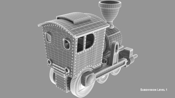 3D model toy train - TurboSquid 1704819