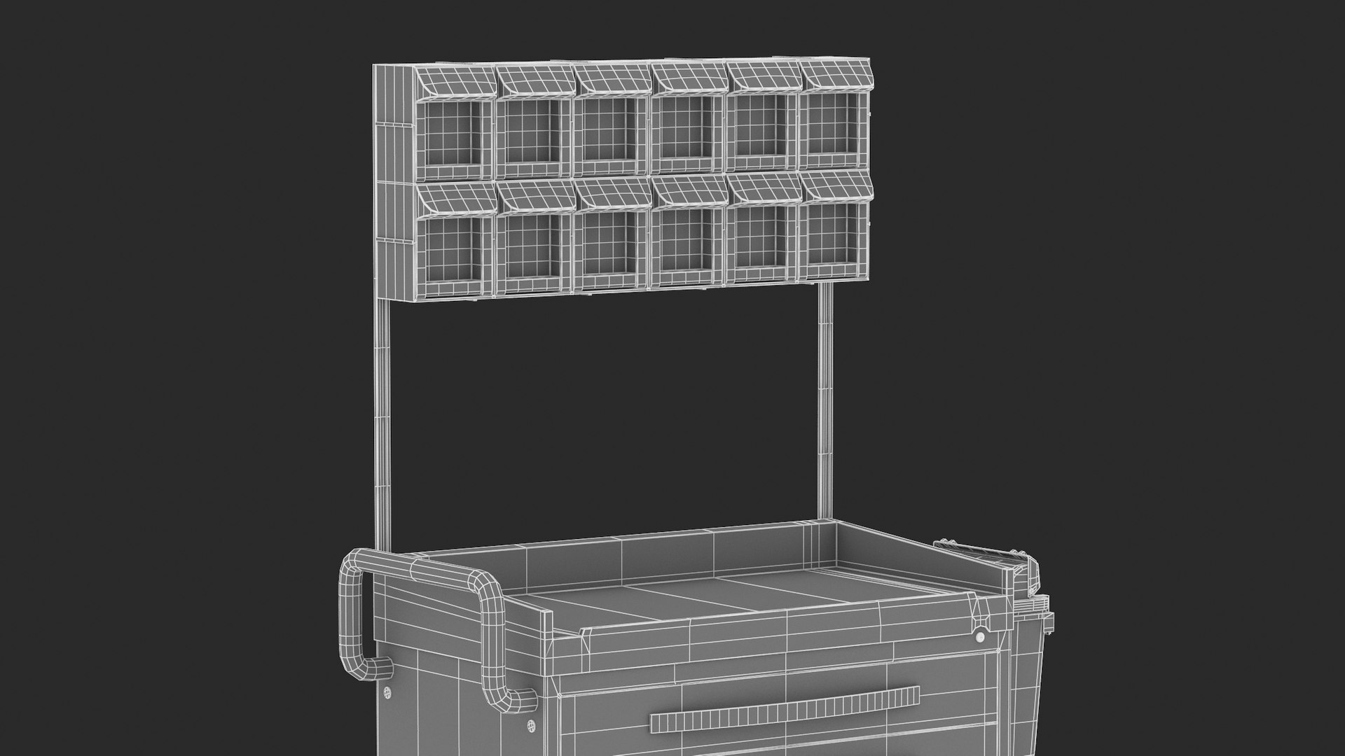3D Medical Cart 01 PBR Realistic - TurboSquid 1942932