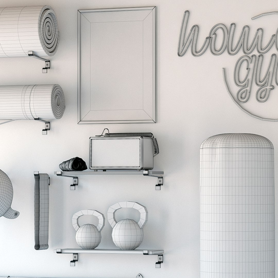 Home Gym Model - TurboSquid 1724989