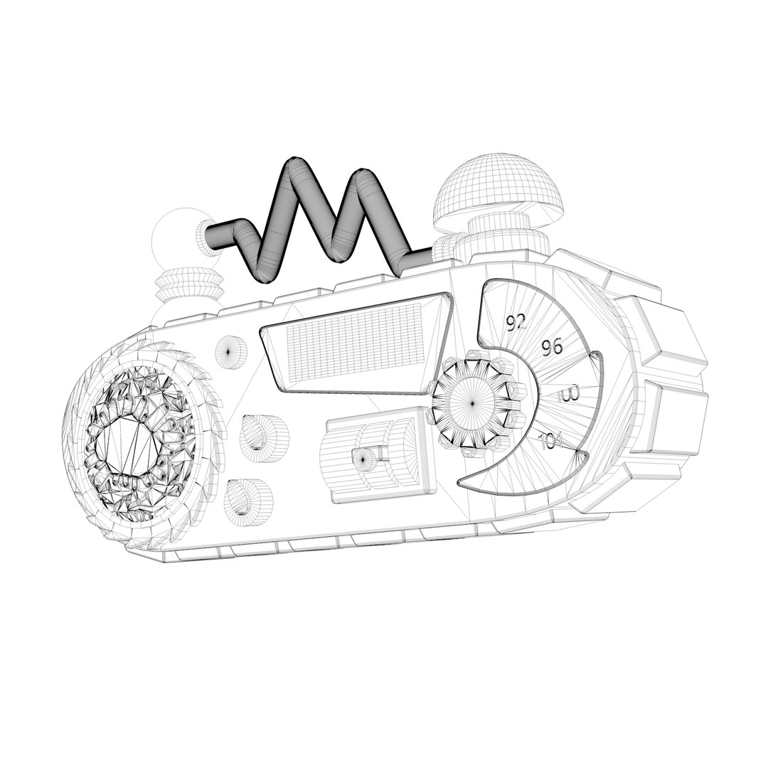 Nickelodeon Alarm Clock Model - TurboSquid 1294320