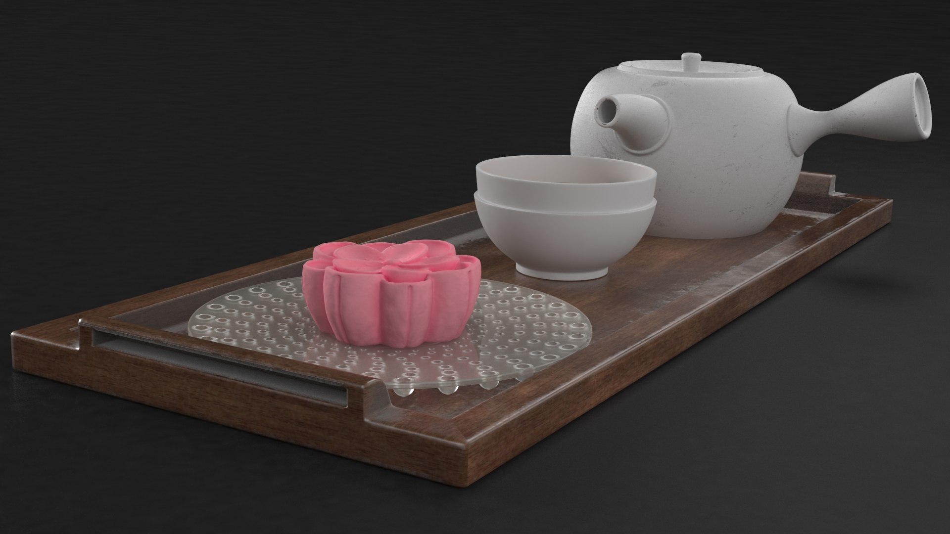 Japanese Mochi 002 3D - TurboSquid 2011791