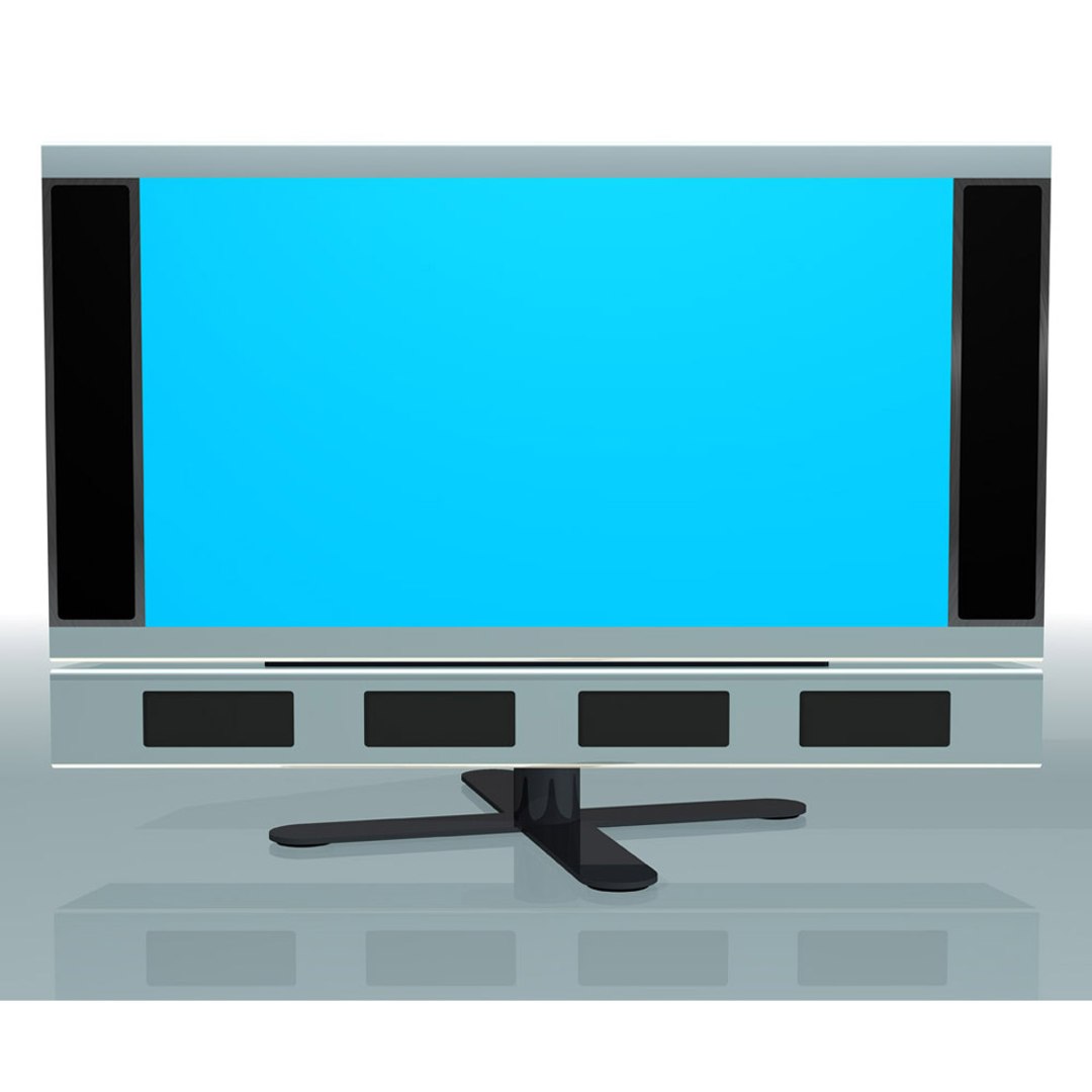 Modern Tv 3d Model