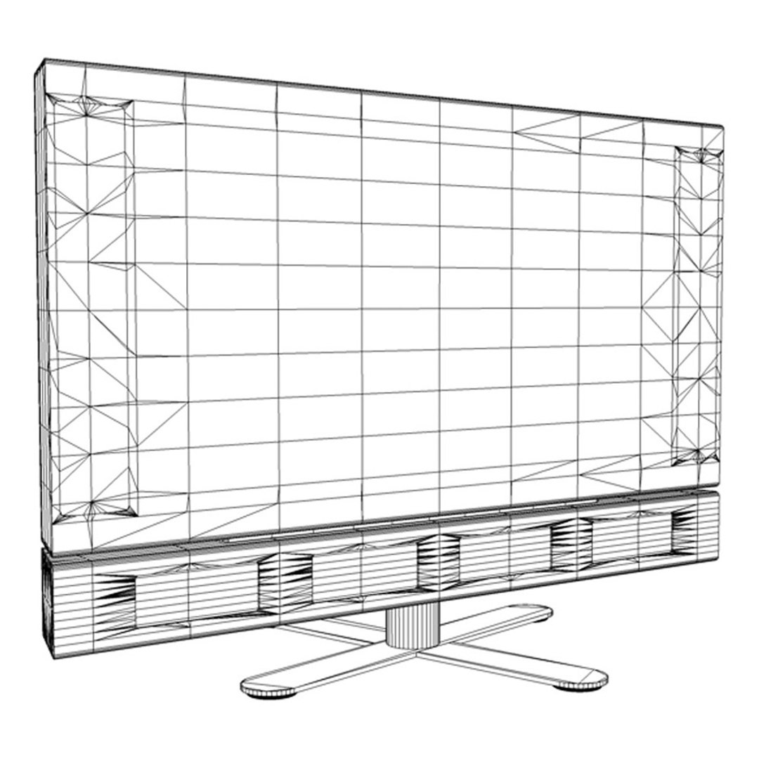 Modern Tv 3d Model