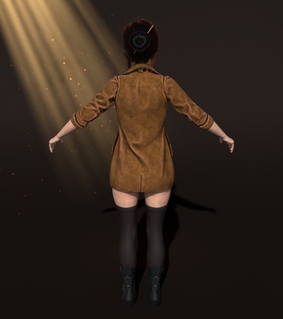 Ruby Animation Ready FBX Model 3D - TurboSquid 2216273