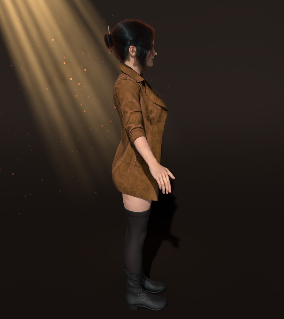 Ruby Animation Ready FBX Model 3D - TurboSquid 2216273