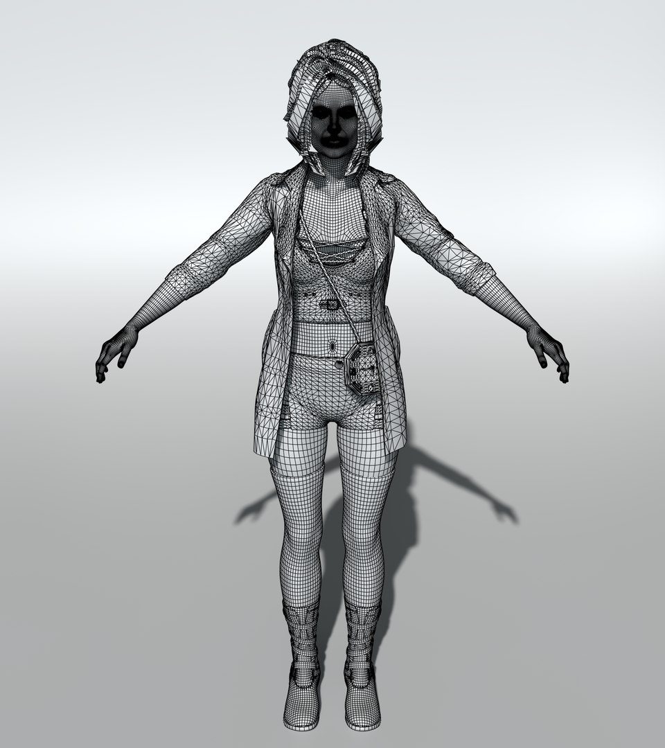 Ruby Animation Ready FBX Model 3D - TurboSquid 2216273