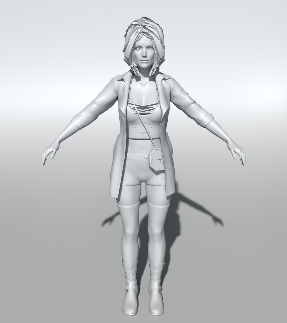 Ruby Animation Ready FBX Model 3D - TurboSquid 2216273