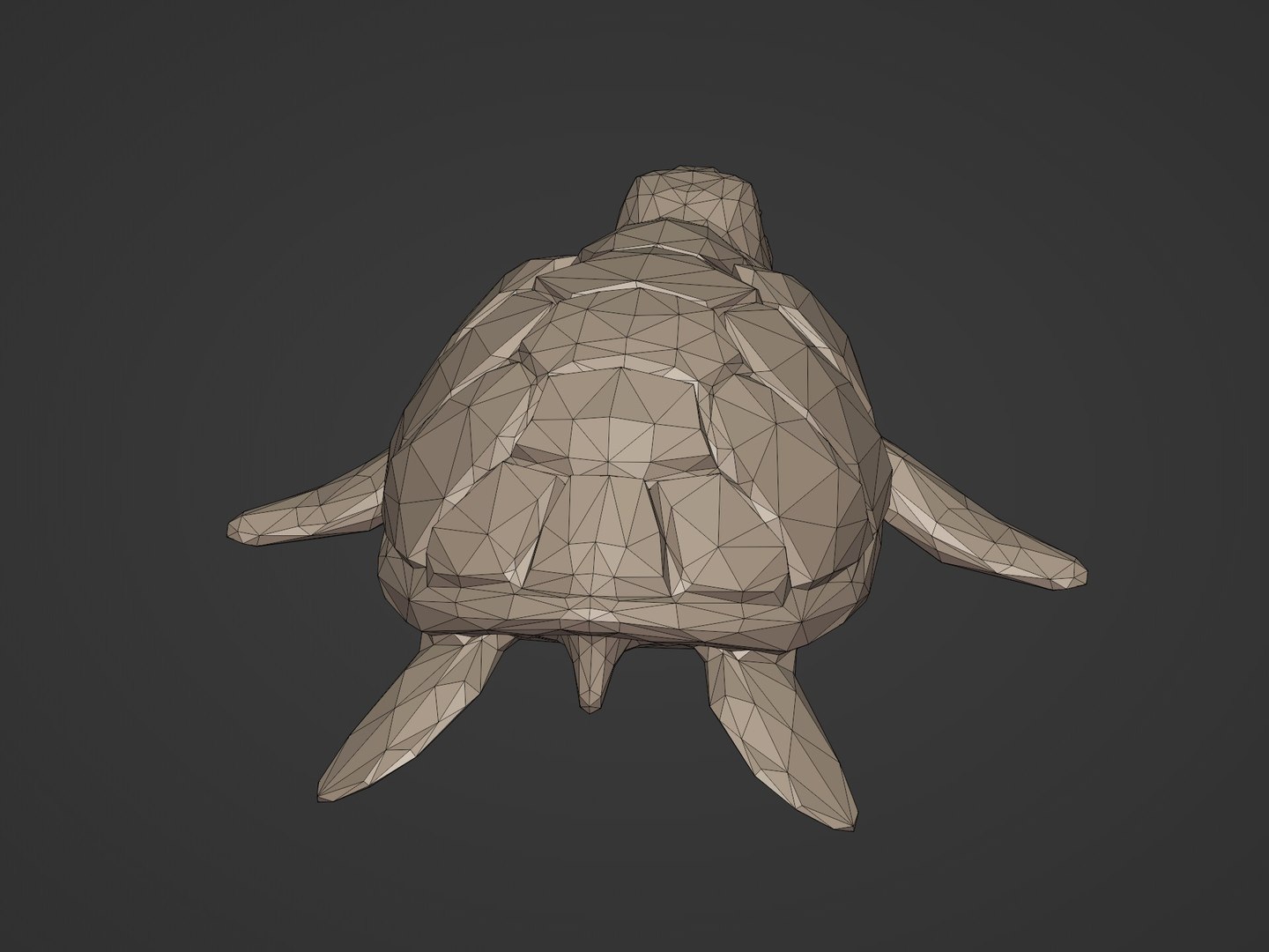 Low Poly Sea Turtle 3D - TurboSquid 1952529