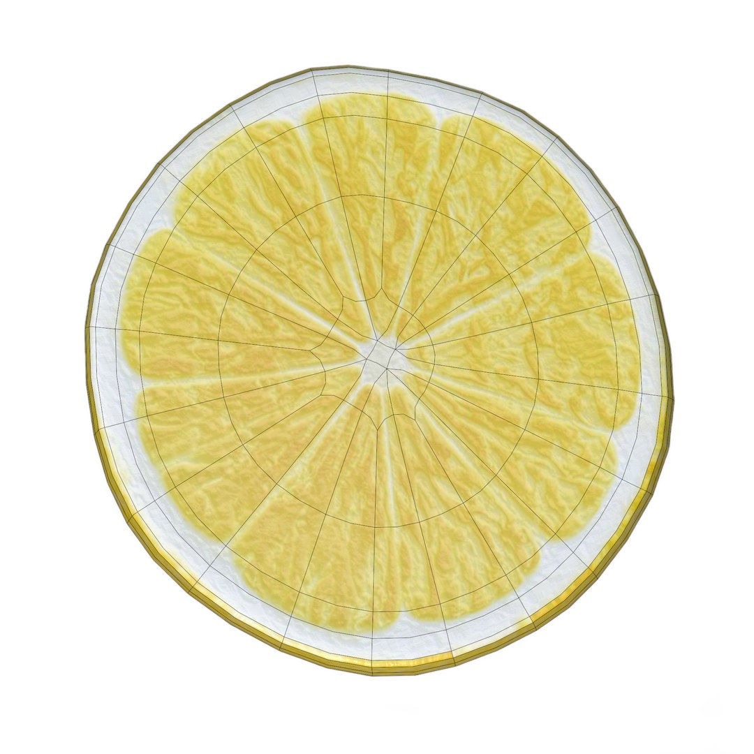 3D Half Slice And Whole Lemons - TurboSquid 2311629