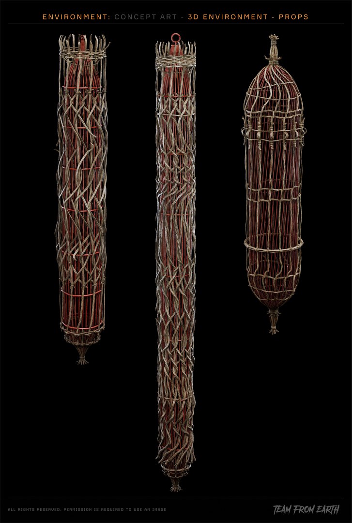 Eastern baskets decoration 3D - TurboSquid 2081159