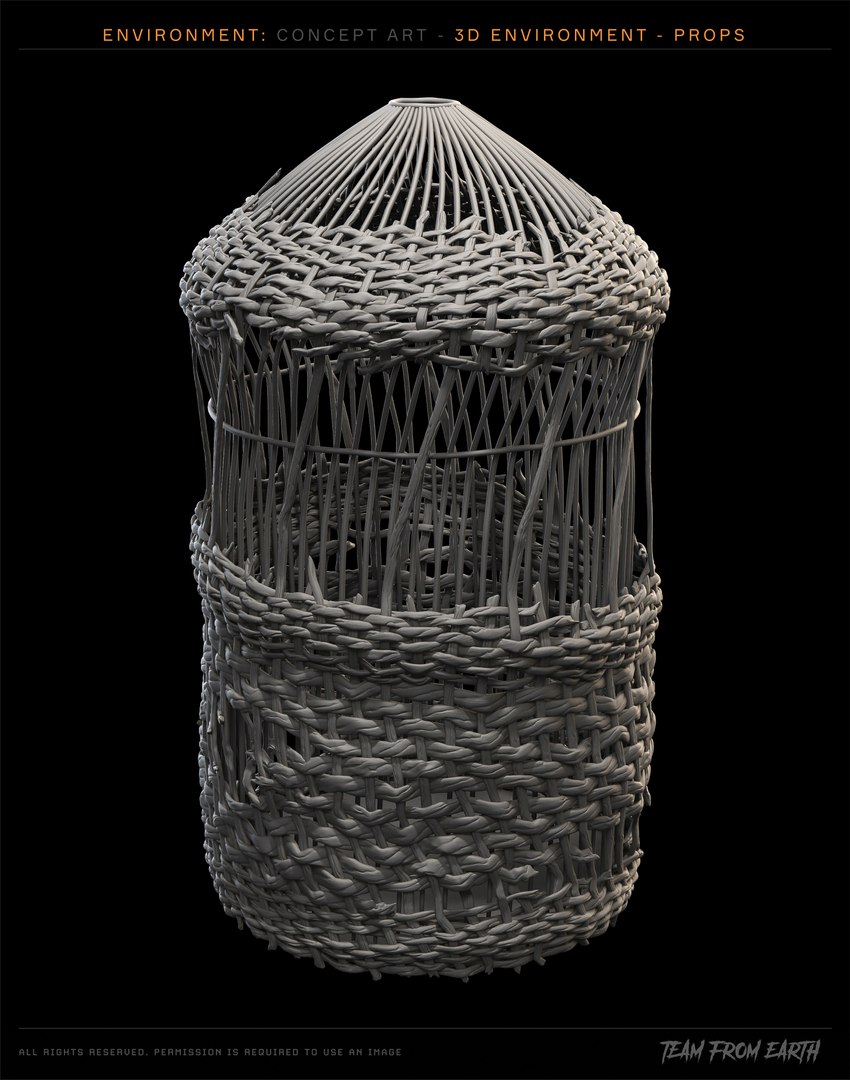 Eastern baskets decoration 3D - TurboSquid 2081159