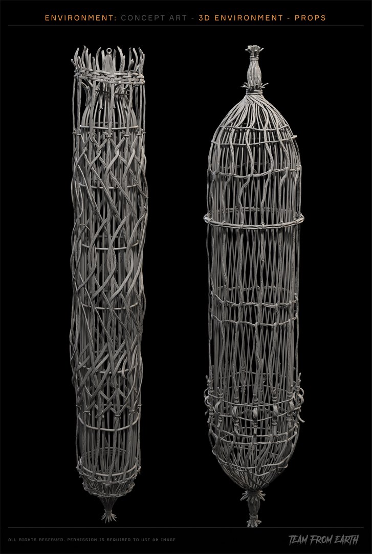 Eastern baskets decoration 3D - TurboSquid 2081159