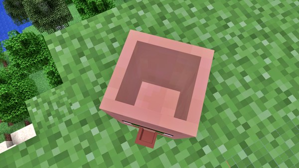 modelo 3d Portalápices de Minecraft Villager - TurboSquid 2254460
