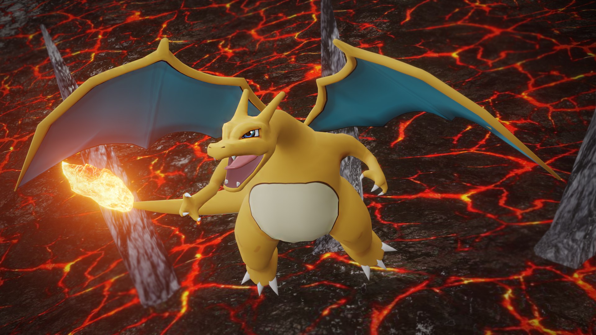 Charizard Pokemon 3D model - TurboSquid 1934120