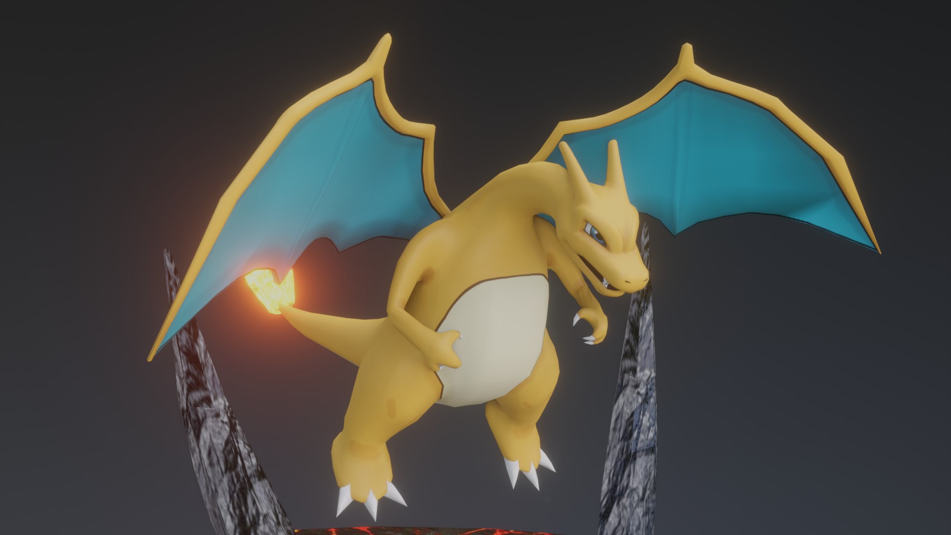 Charizard Pokemon 3D model - TurboSquid 1934120