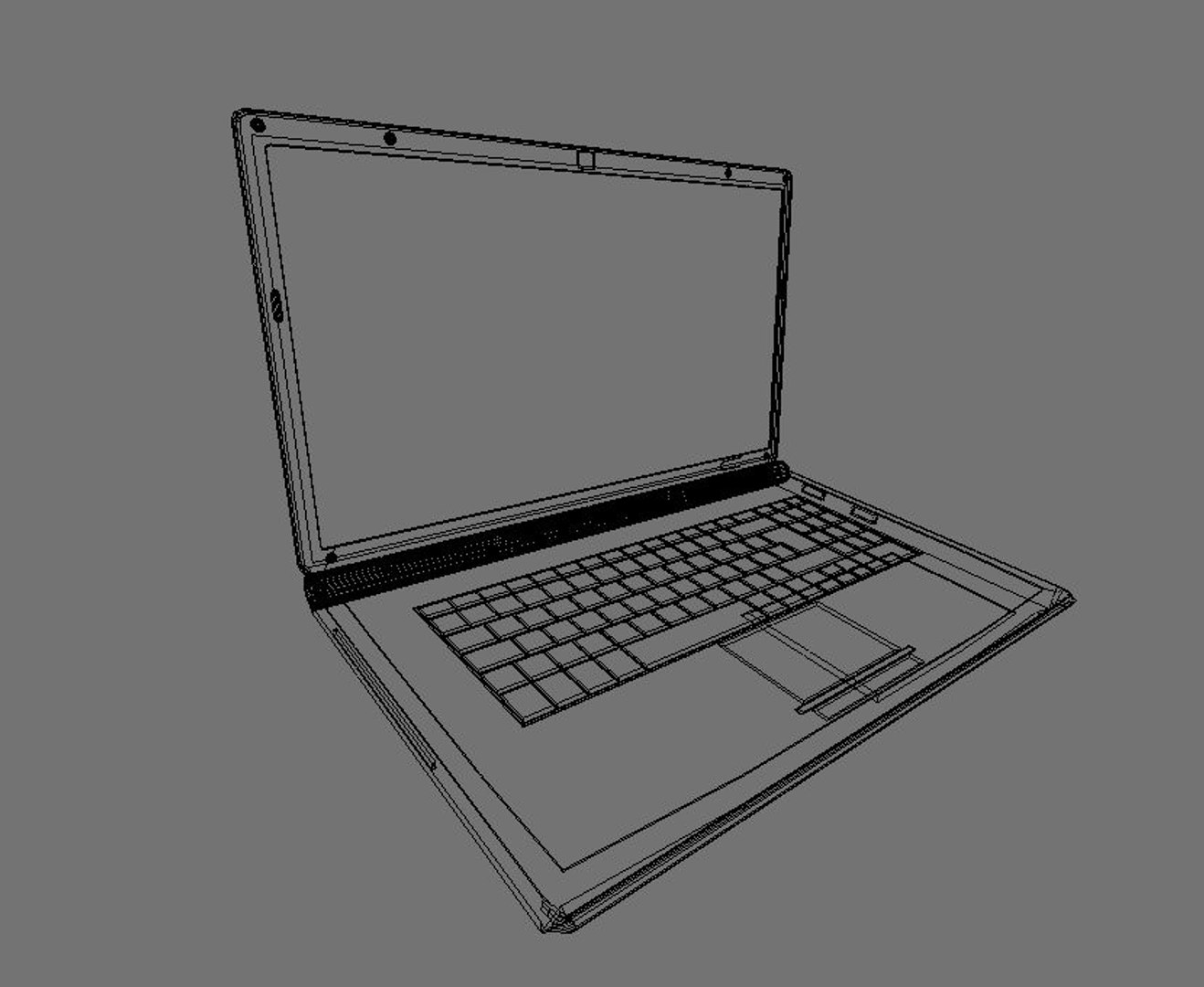 Laptop 3d Model