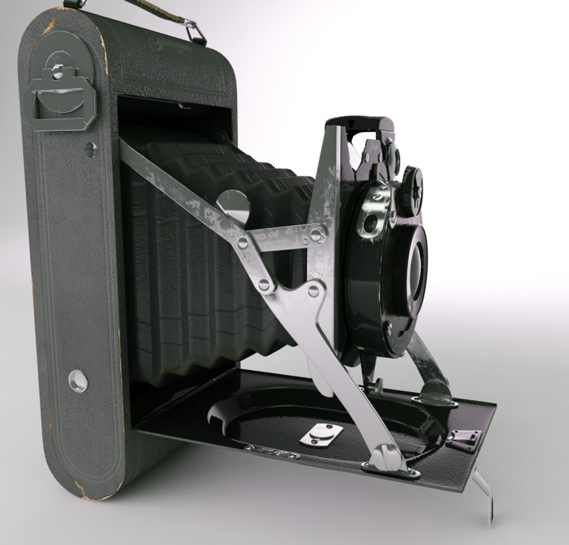 3ds Max Antique Camera Ihagee