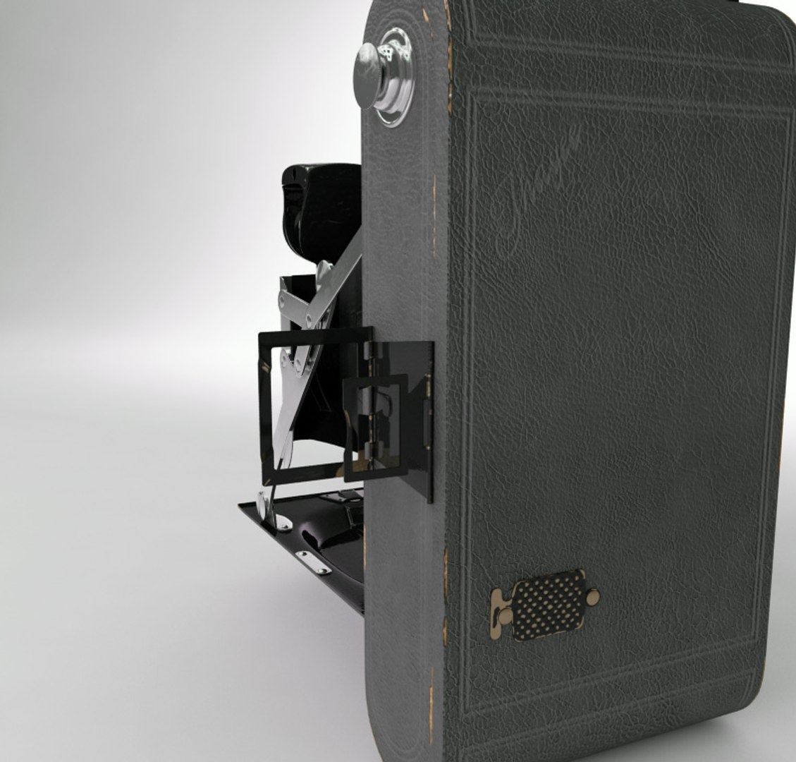 3ds Max Antique Camera Ihagee