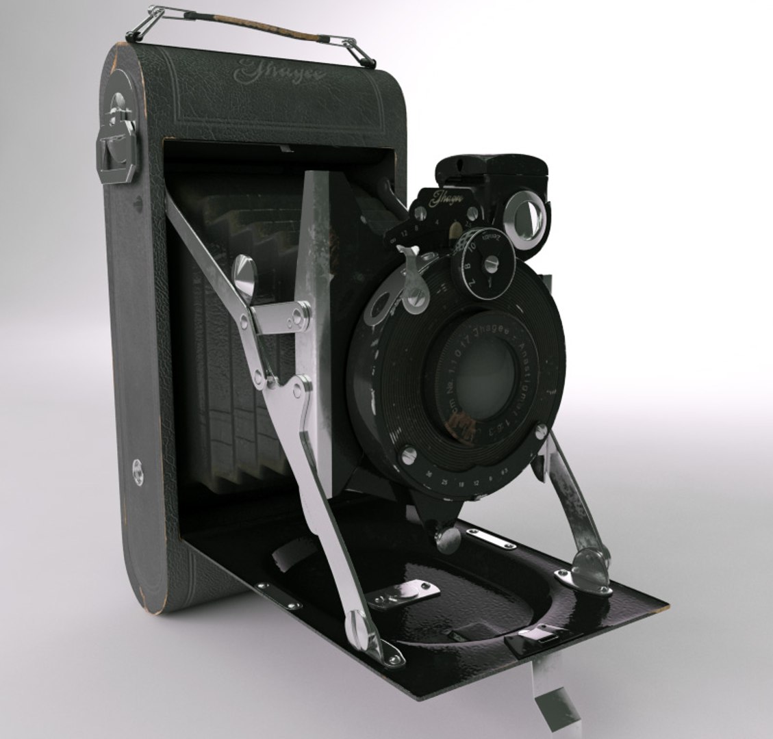 3ds Max Antique Camera Ihagee