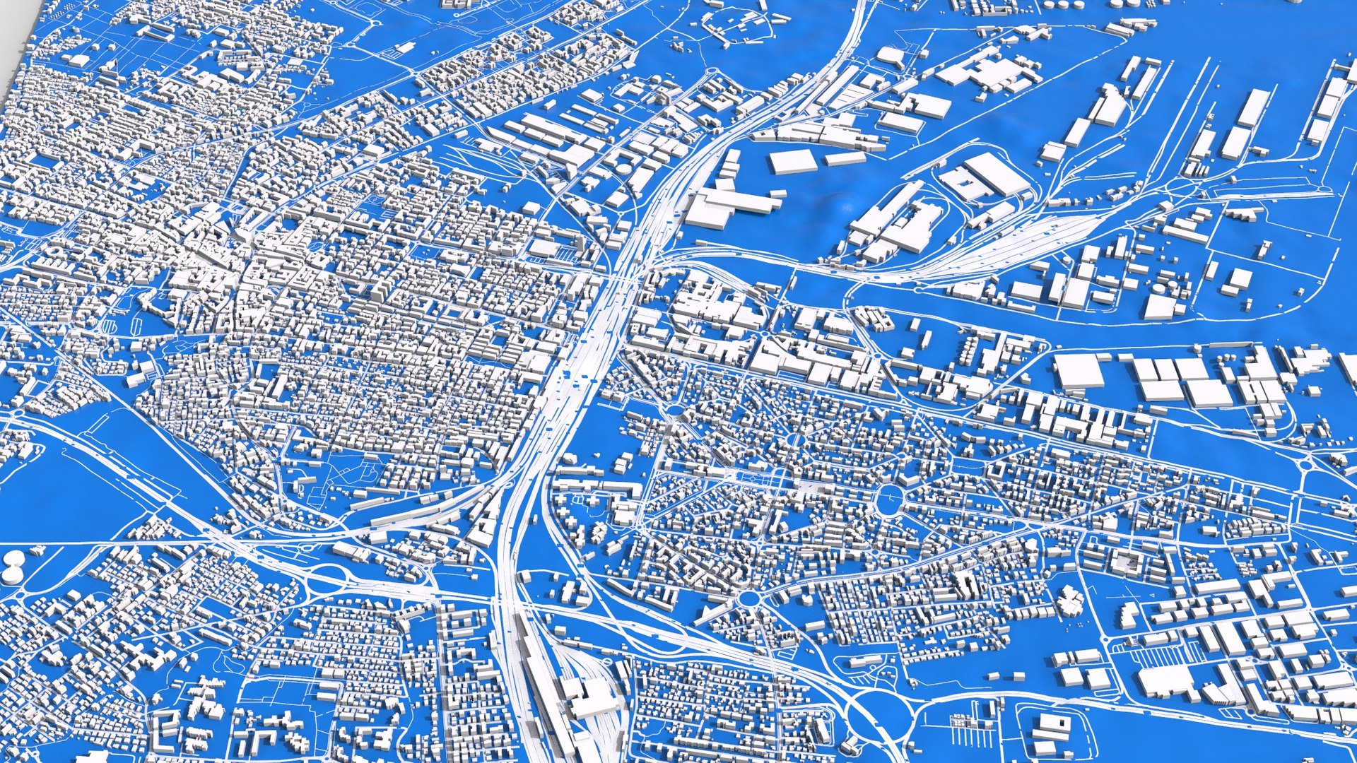 Cityscape Marghera Venice Italy 3D Model - TurboSquid 1980238
