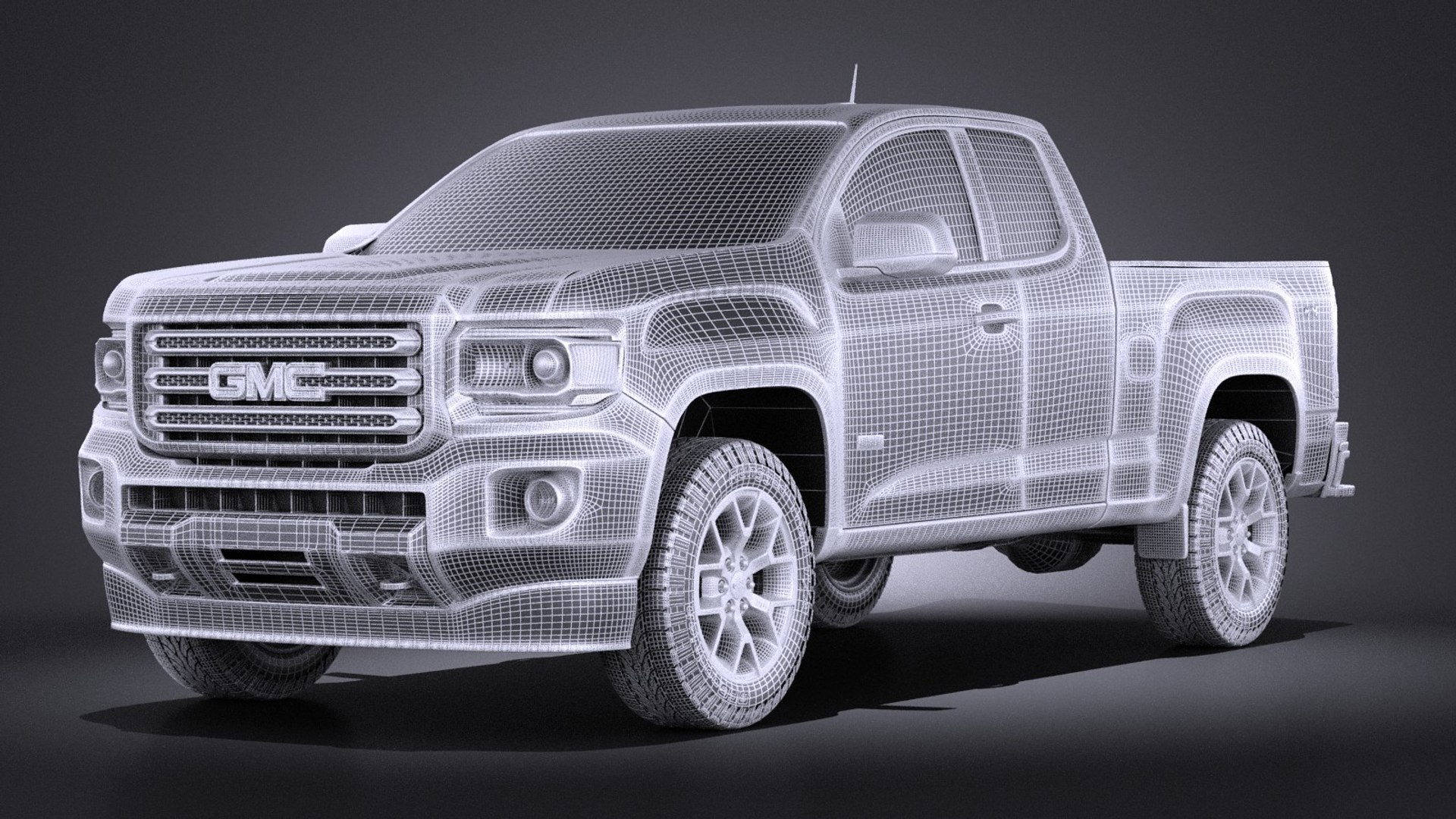 3d Model 2017 Gm Gmc