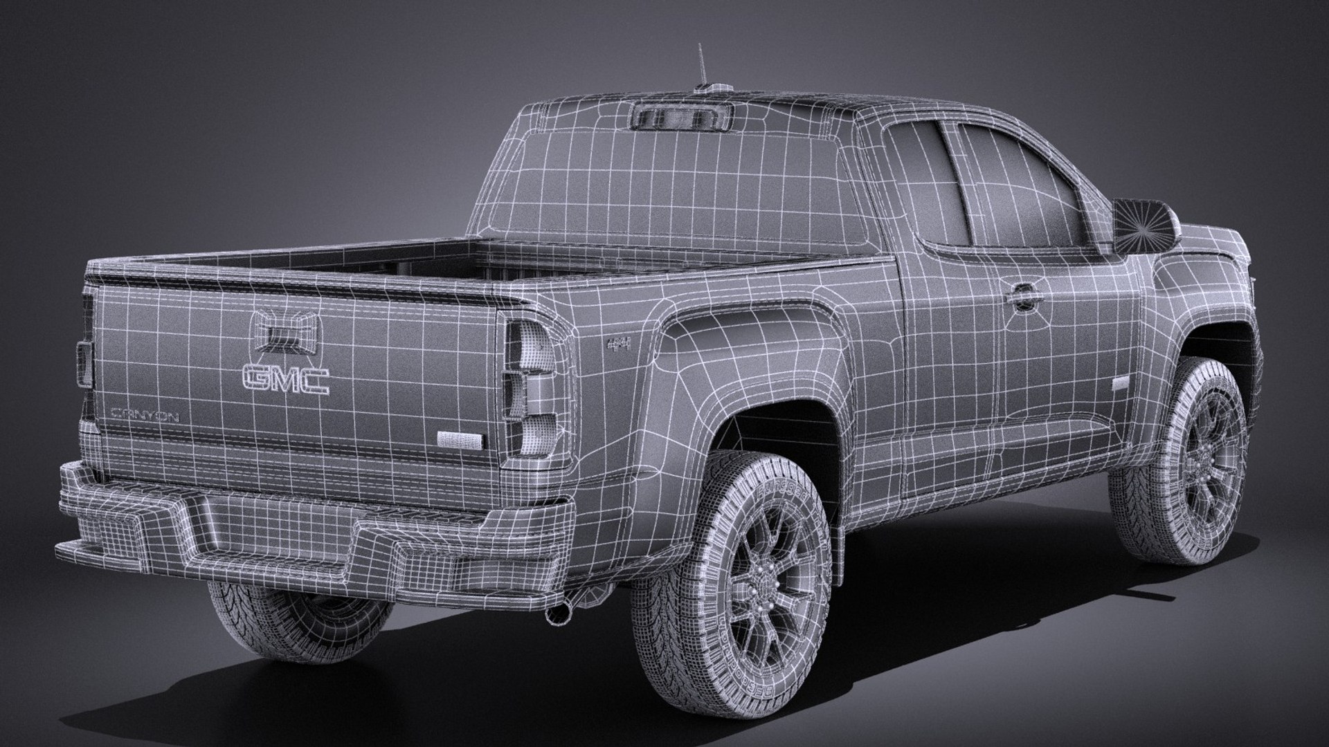 3d Model 2017 Gm Gmc