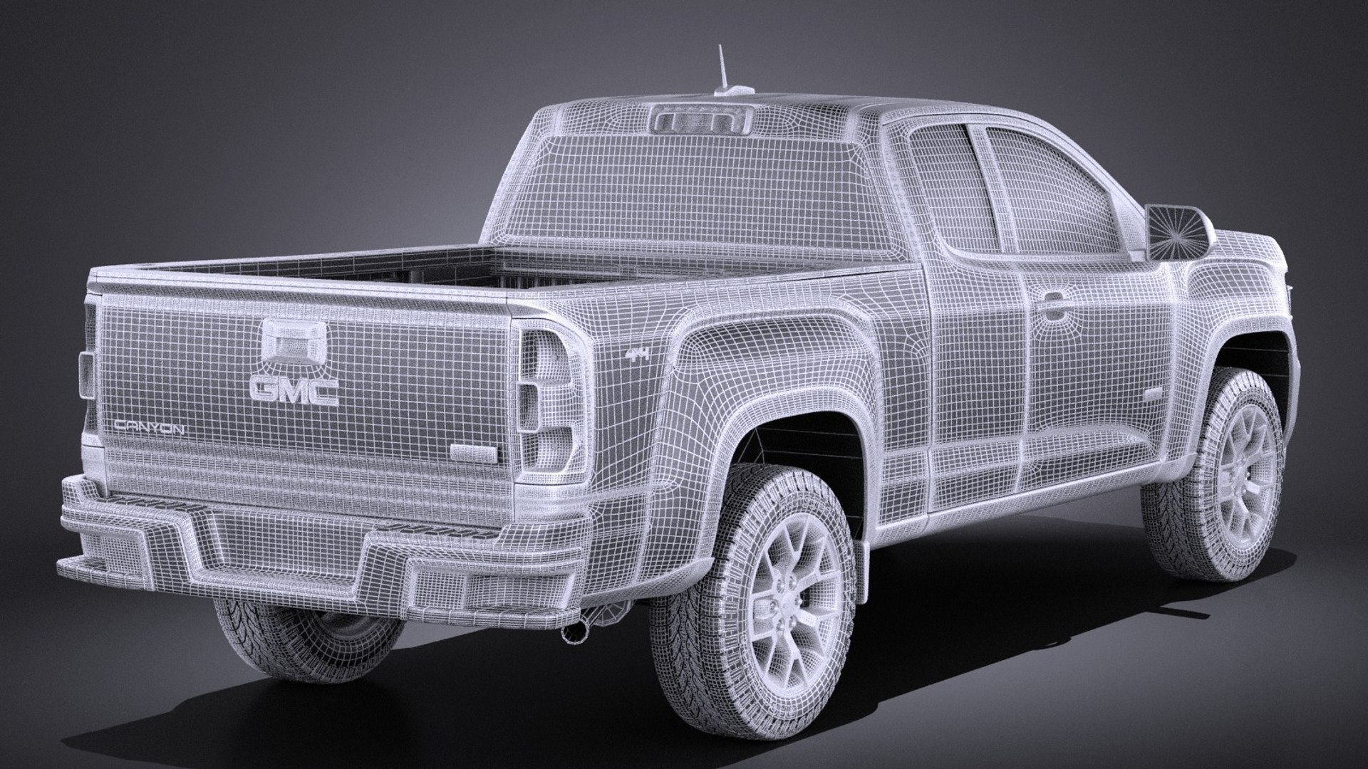 3d Model 2017 Gm Gmc