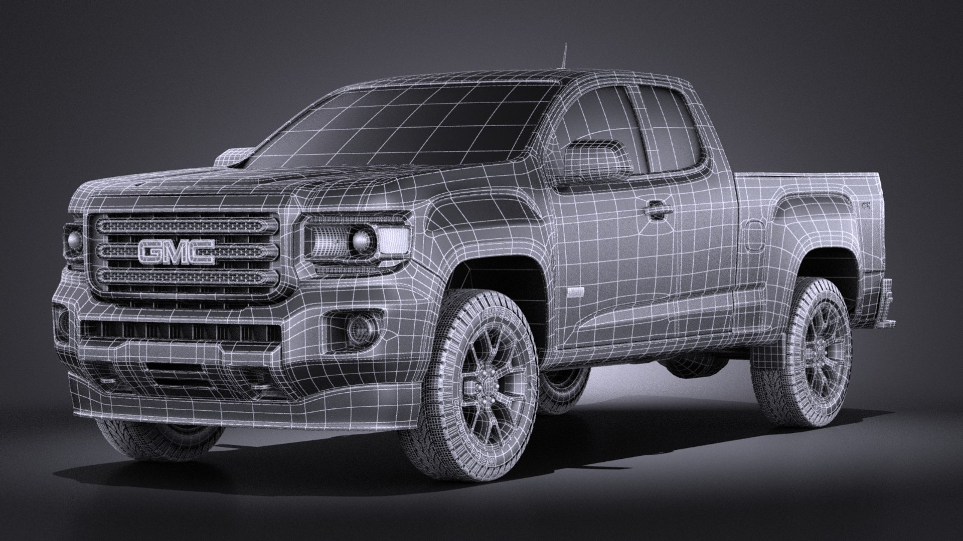 3d Model 2017 Gm Gmc