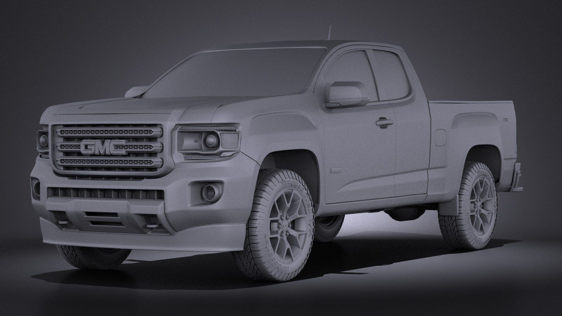 3d Model 2017 Gm Gmc