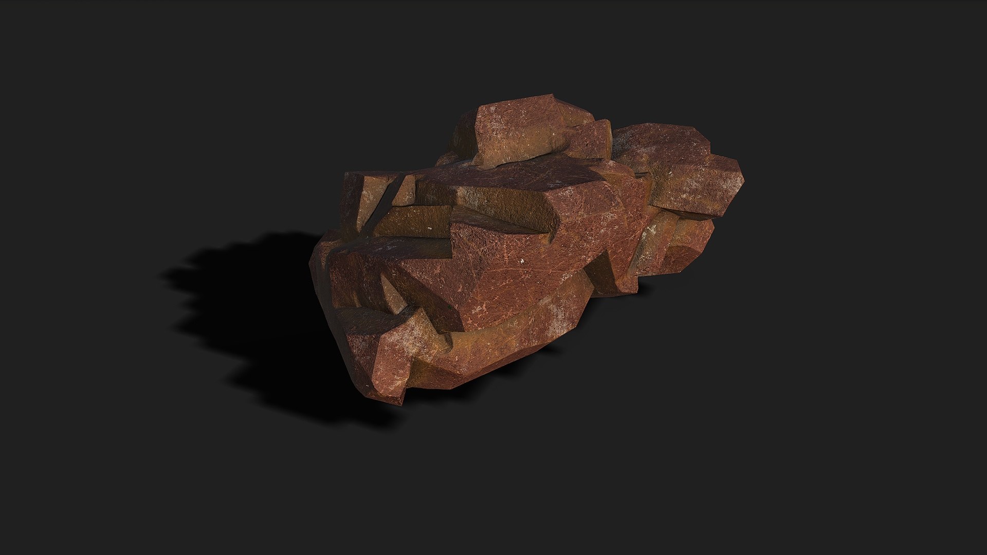 3D Model Mountain Desert Rocks PBR Pack 03 - TurboSquid 2140139