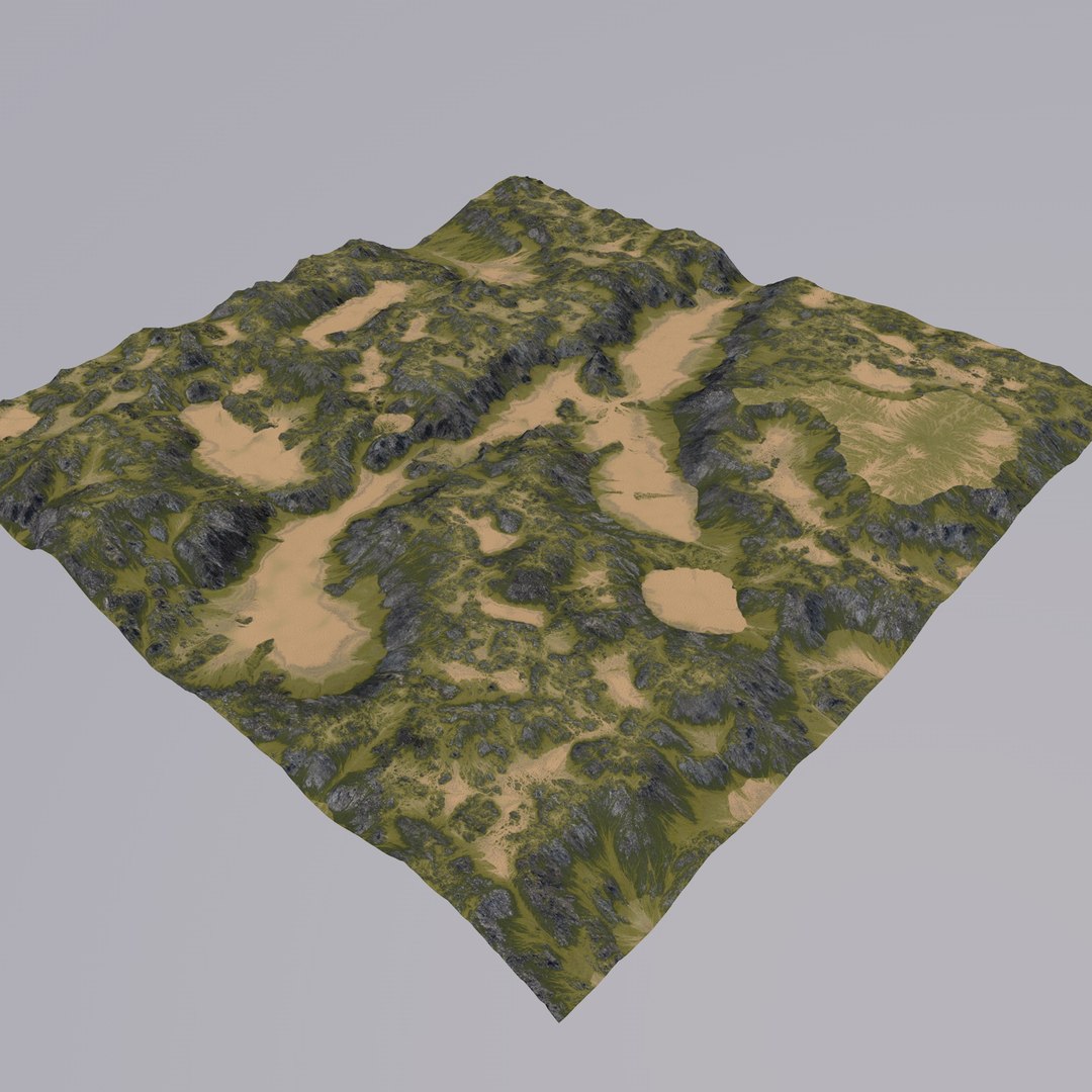 Terrain Maps 3D - TurboSquid 1388930