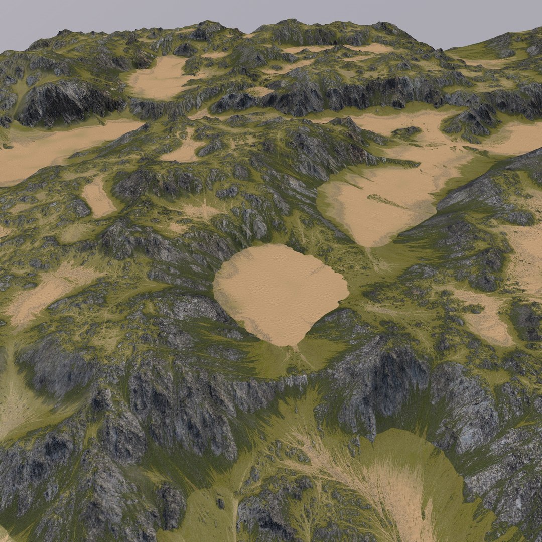 Terrain Maps 3D - TurboSquid 1388930