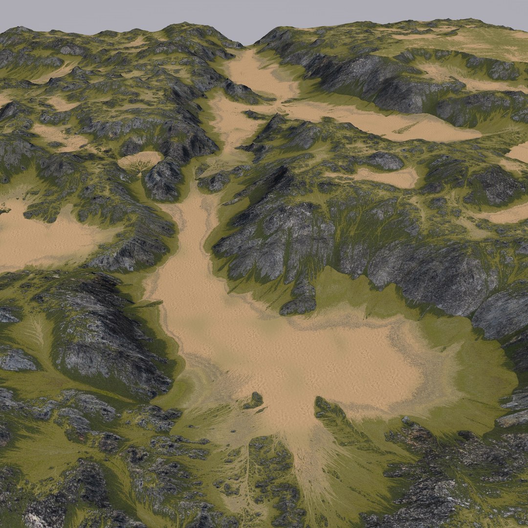Terrain Maps 3D - TurboSquid 1388930