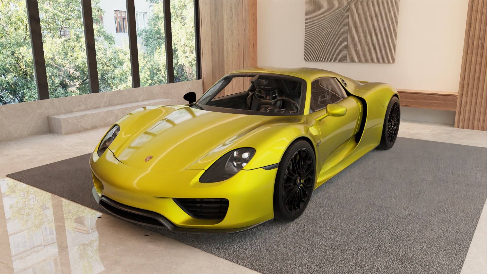 3D Porsche 918 Spyder With Detachable Roof 3d Model - TurboSquid 2226707