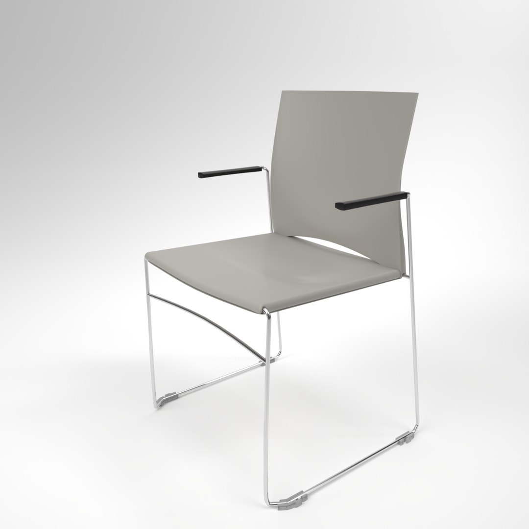 Interior rim web armchair 3D model - TurboSquid 1278622