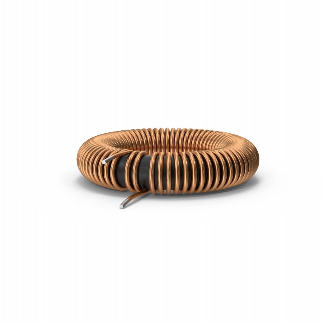 Inductor 3D Model - TurboSquid 2456839