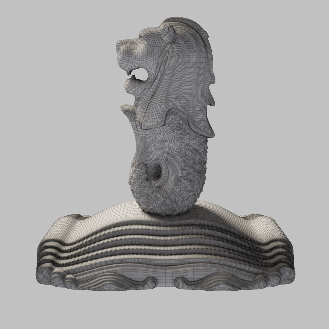 Singapore Merlion 3D Model - TurboSquid 1204065