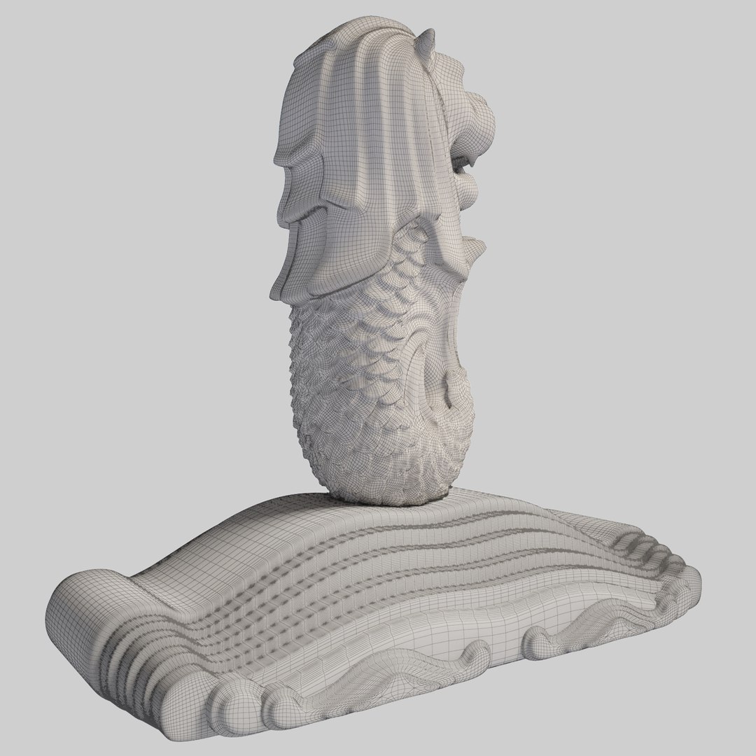 Singapore Merlion 3D Model - TurboSquid 1204065