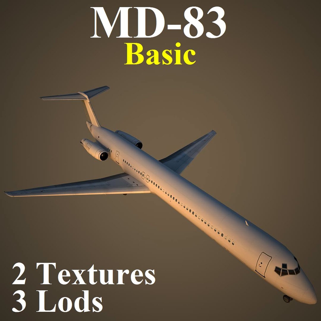 Mcdonnell Douglas Basic 3d Model