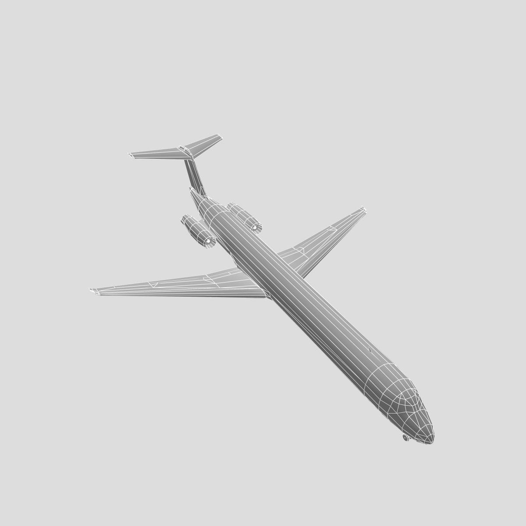Mcdonnell Douglas Basic 3d Model