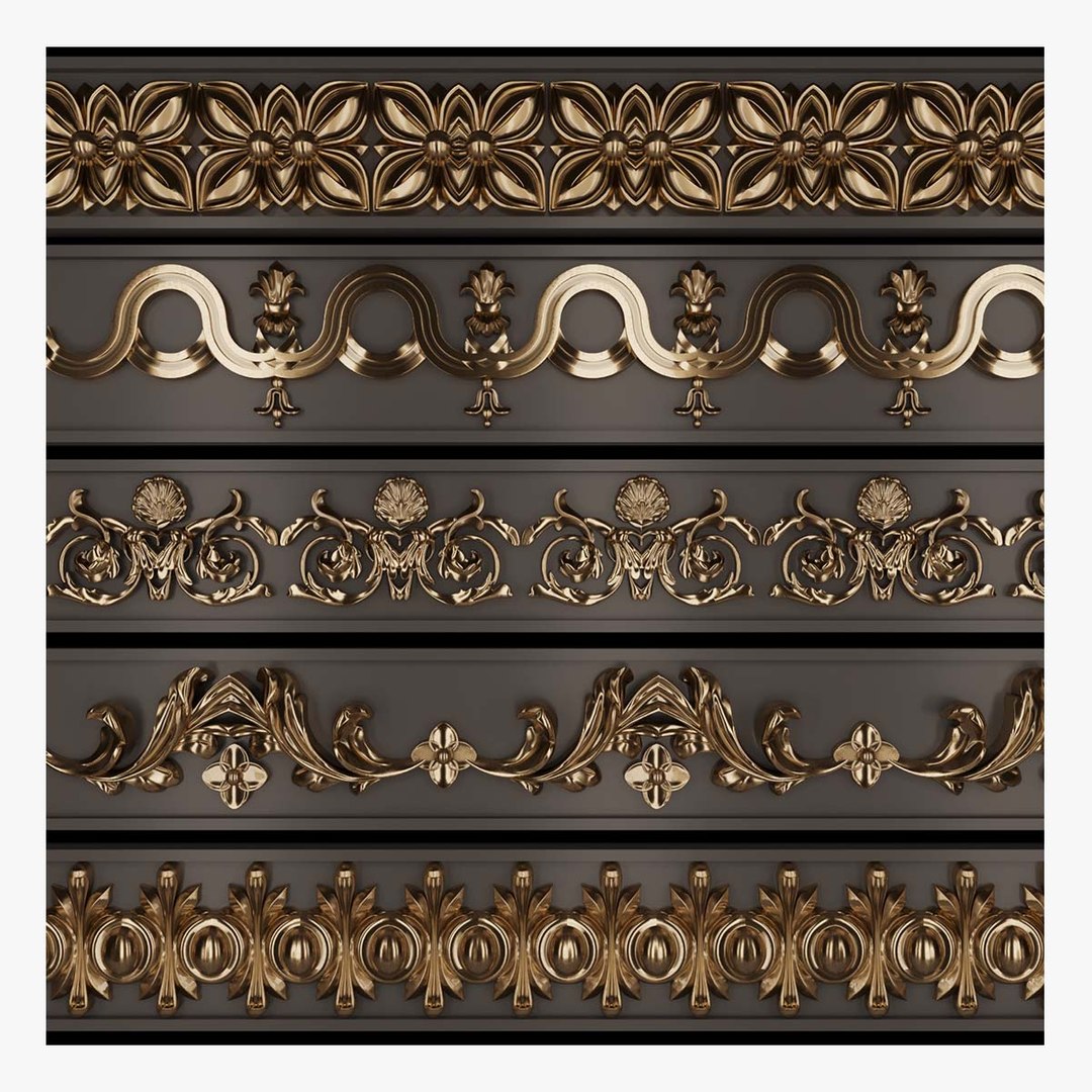 3D Ornament 11 model - TurboSquid 1937539