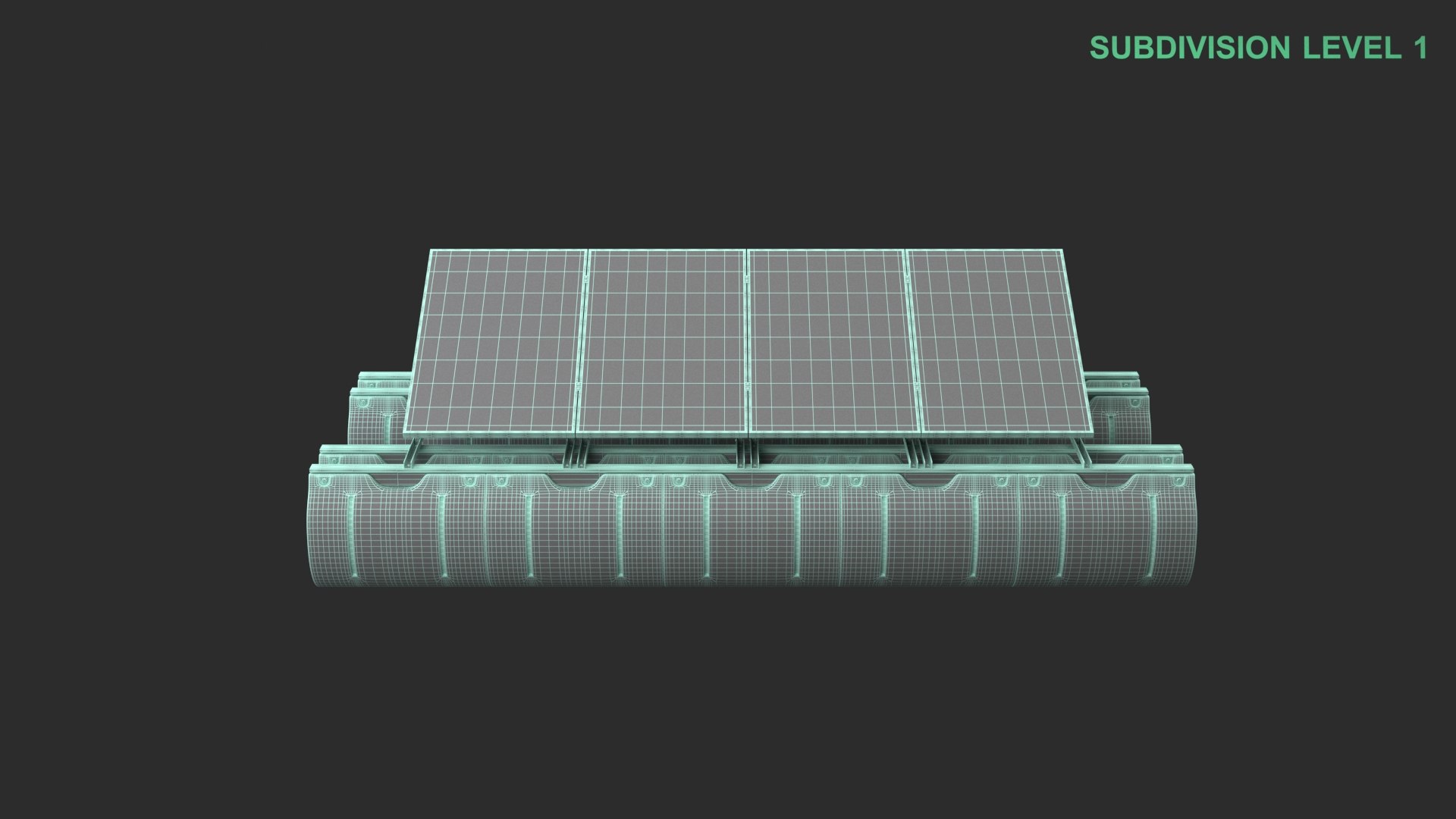 3D Floating Solar Panels Model - TurboSquid 2363090