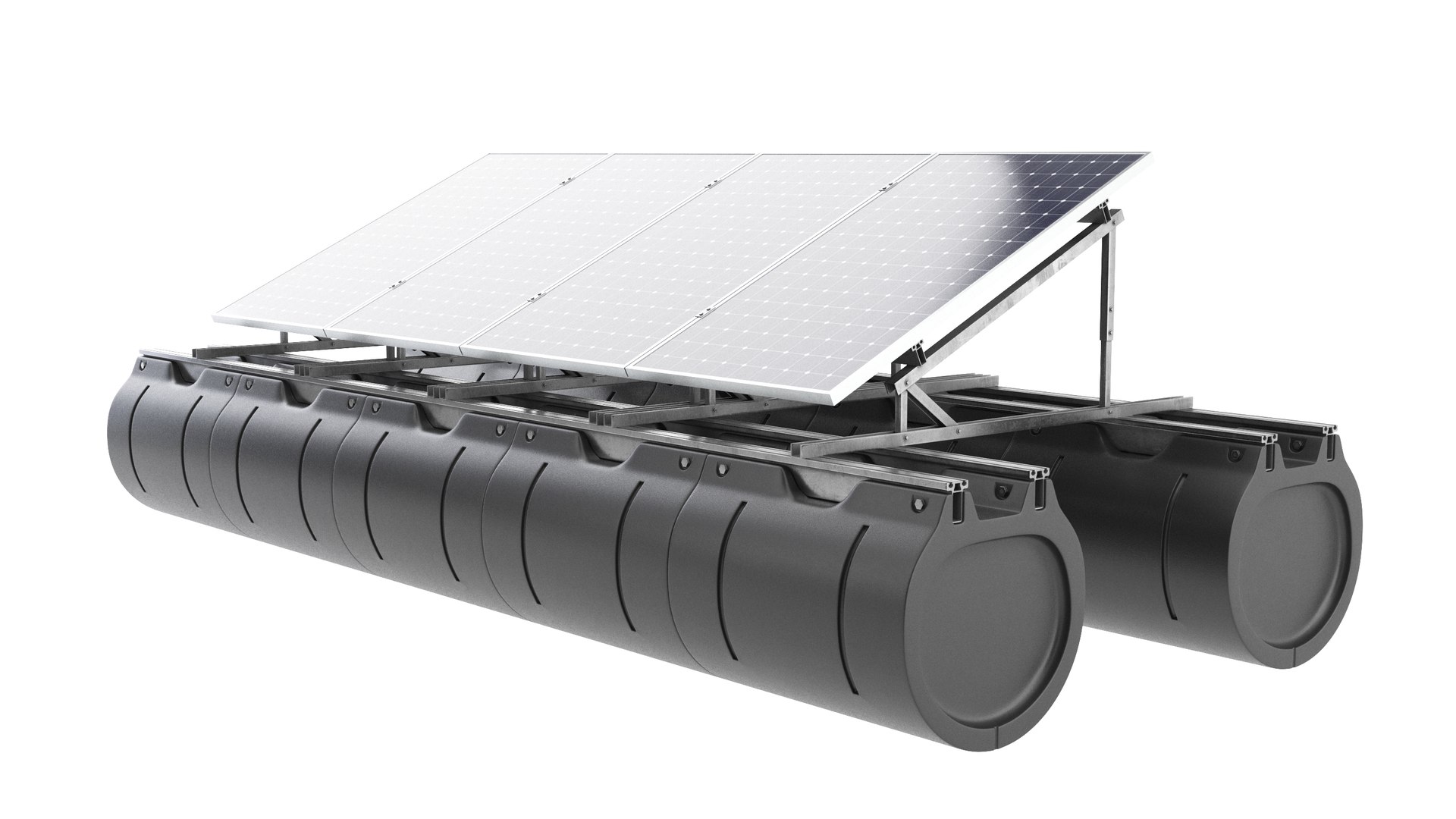 3D Floating Solar Panels Model - TurboSquid 2363090