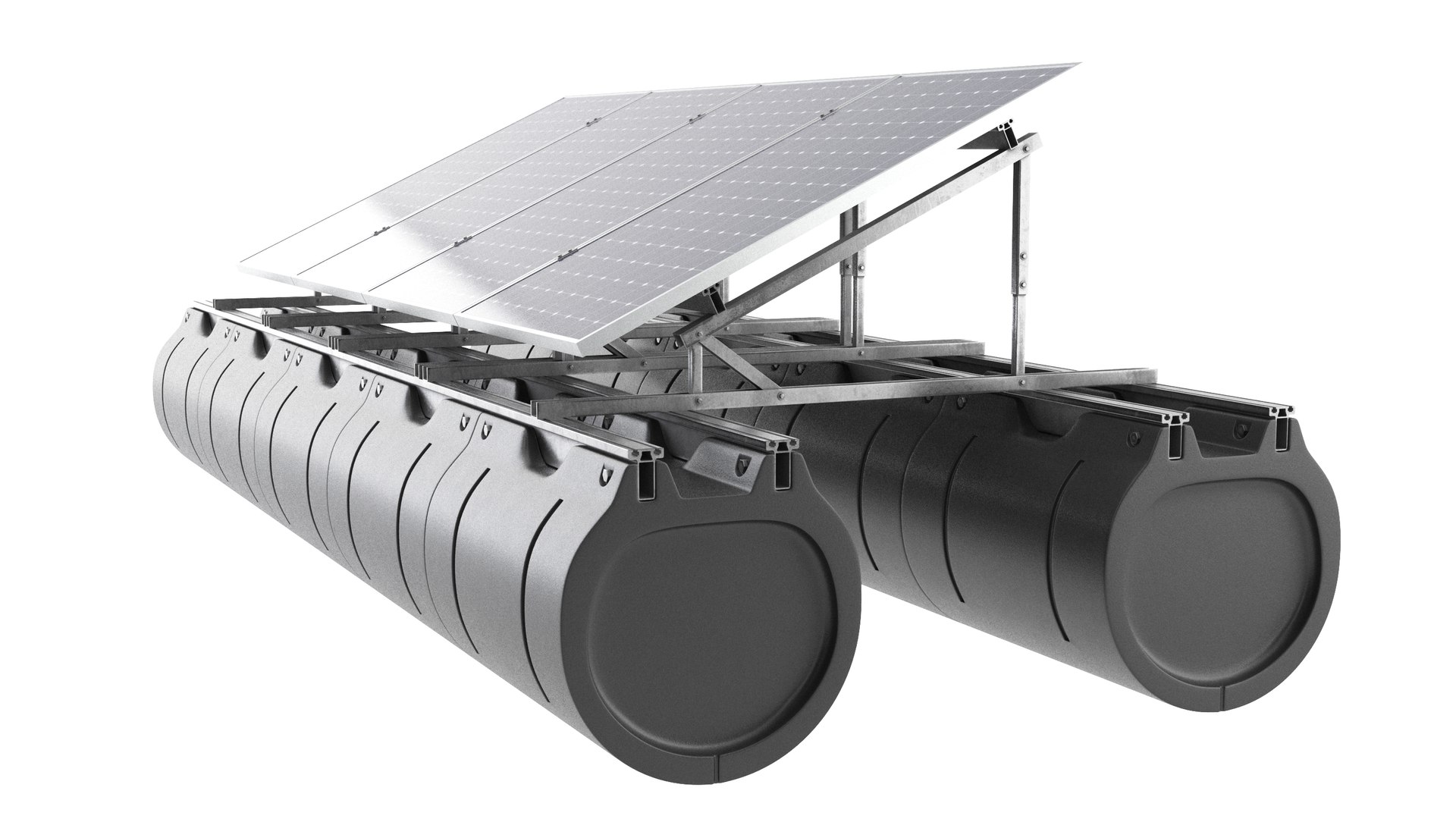 3D Floating Solar Panels Model - TurboSquid 2363090