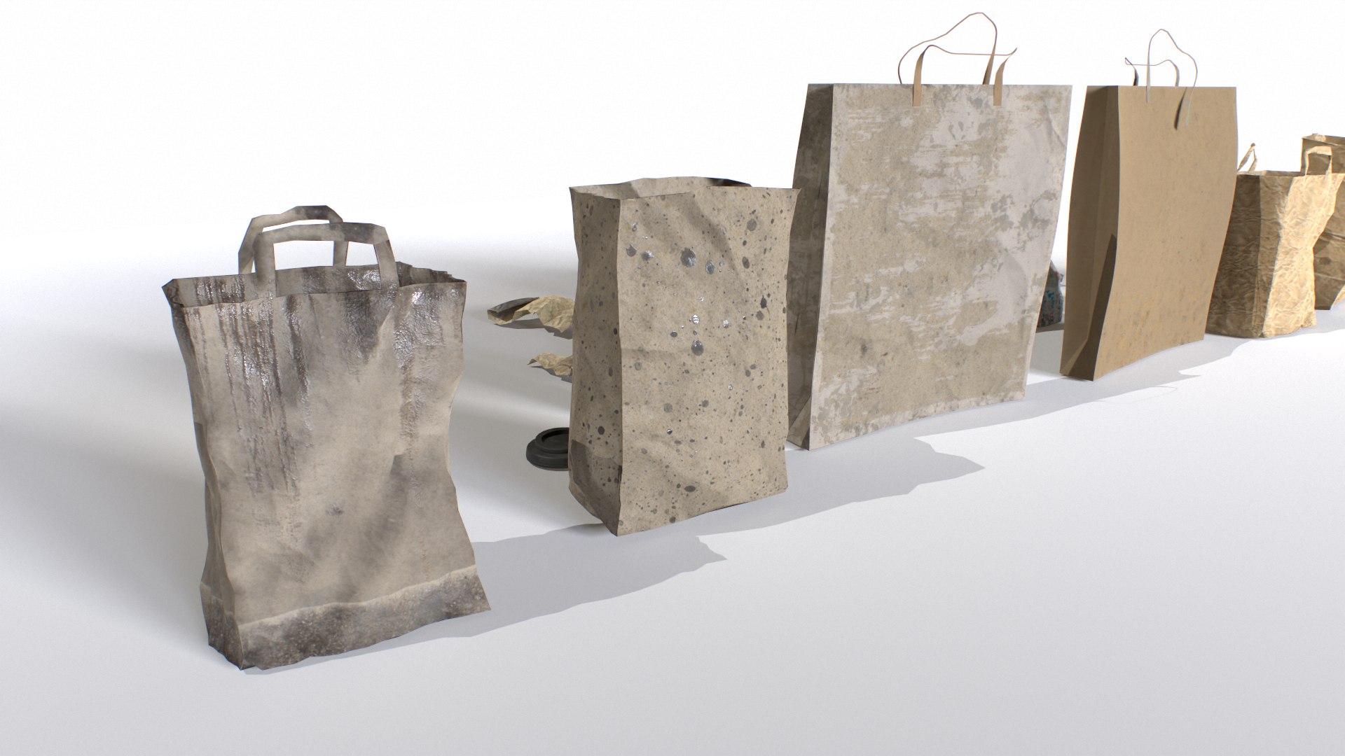 3D Paper Junk Model - TurboSquid 1985707