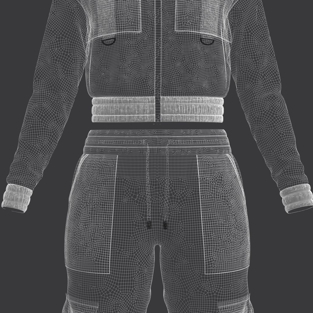 3D Model Women Tracksuits 3D Model - TurboSquid 2252394