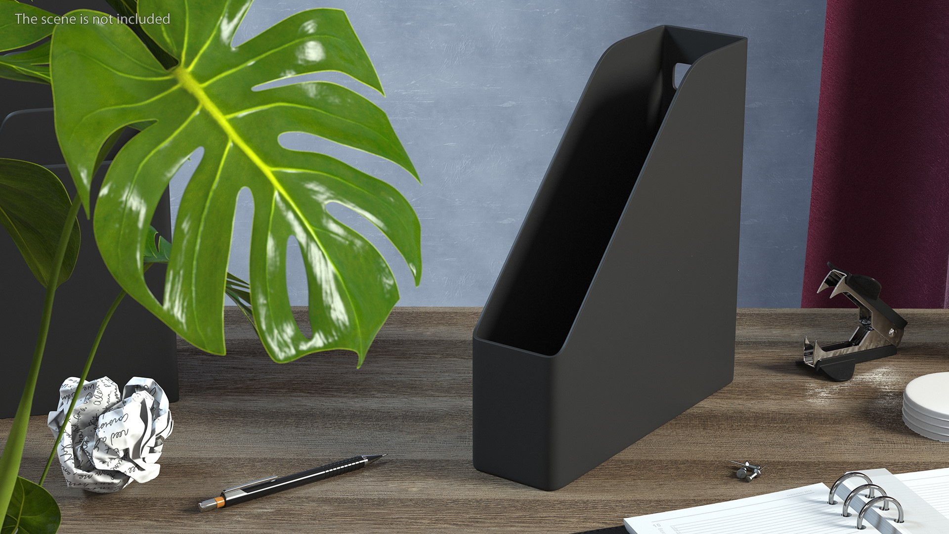 3D File Organizer Plastic Black - TurboSquid 1782460