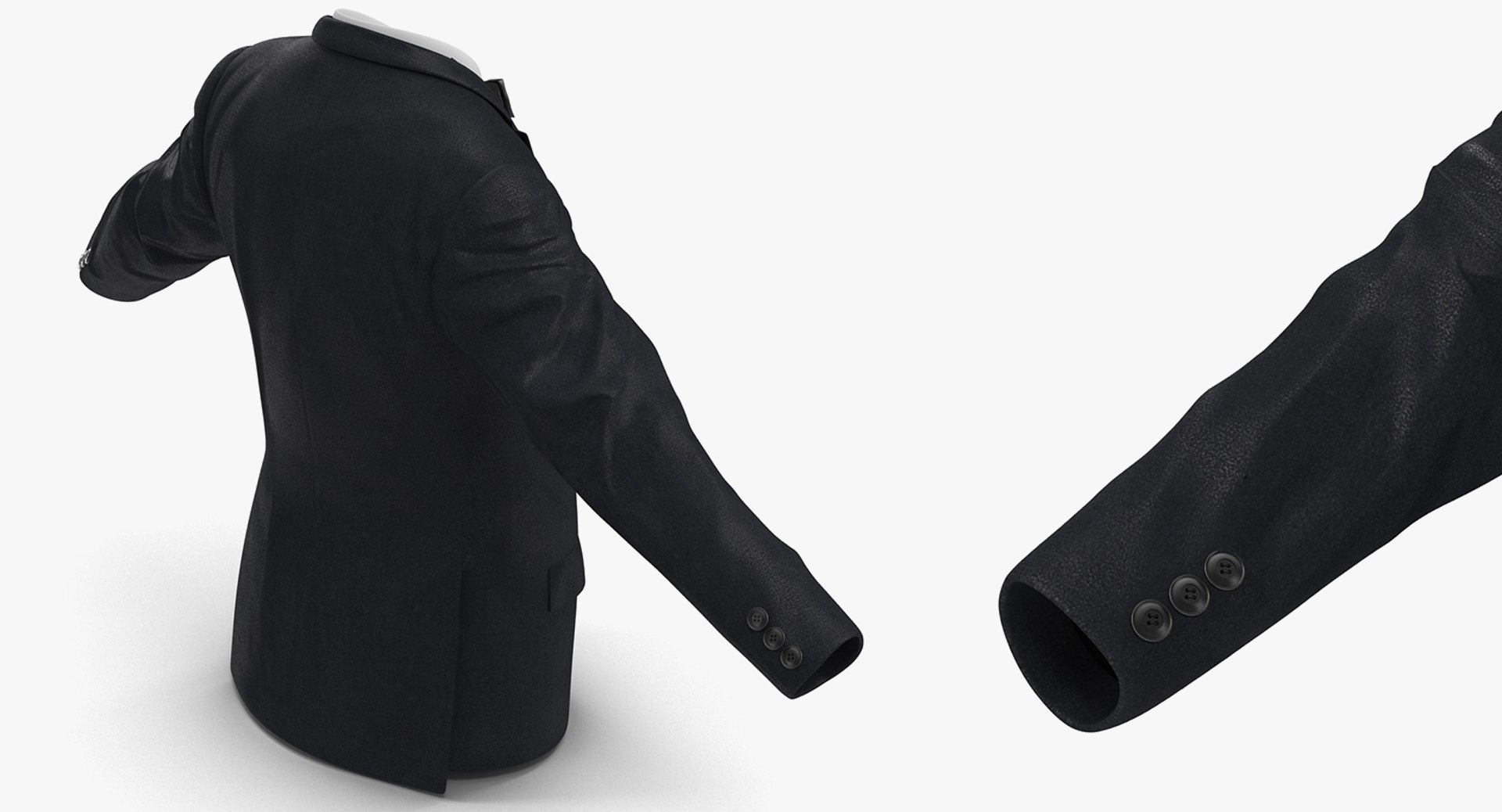 3D mens suit jackets 2 model - TurboSquid 1515468