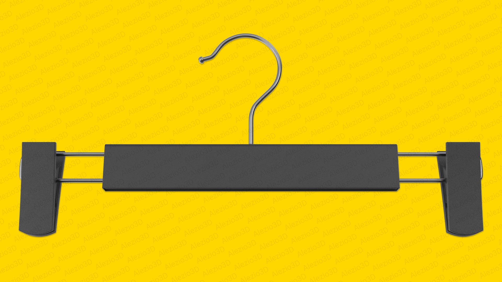 Hanger With Clips Rigged And Animated 3D Model - TurboSquid 2316466